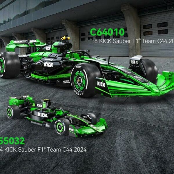 CaDA KlCK Sauber F1 Team C44 2024 1/8 (2553 Teile) - CaDA.toys